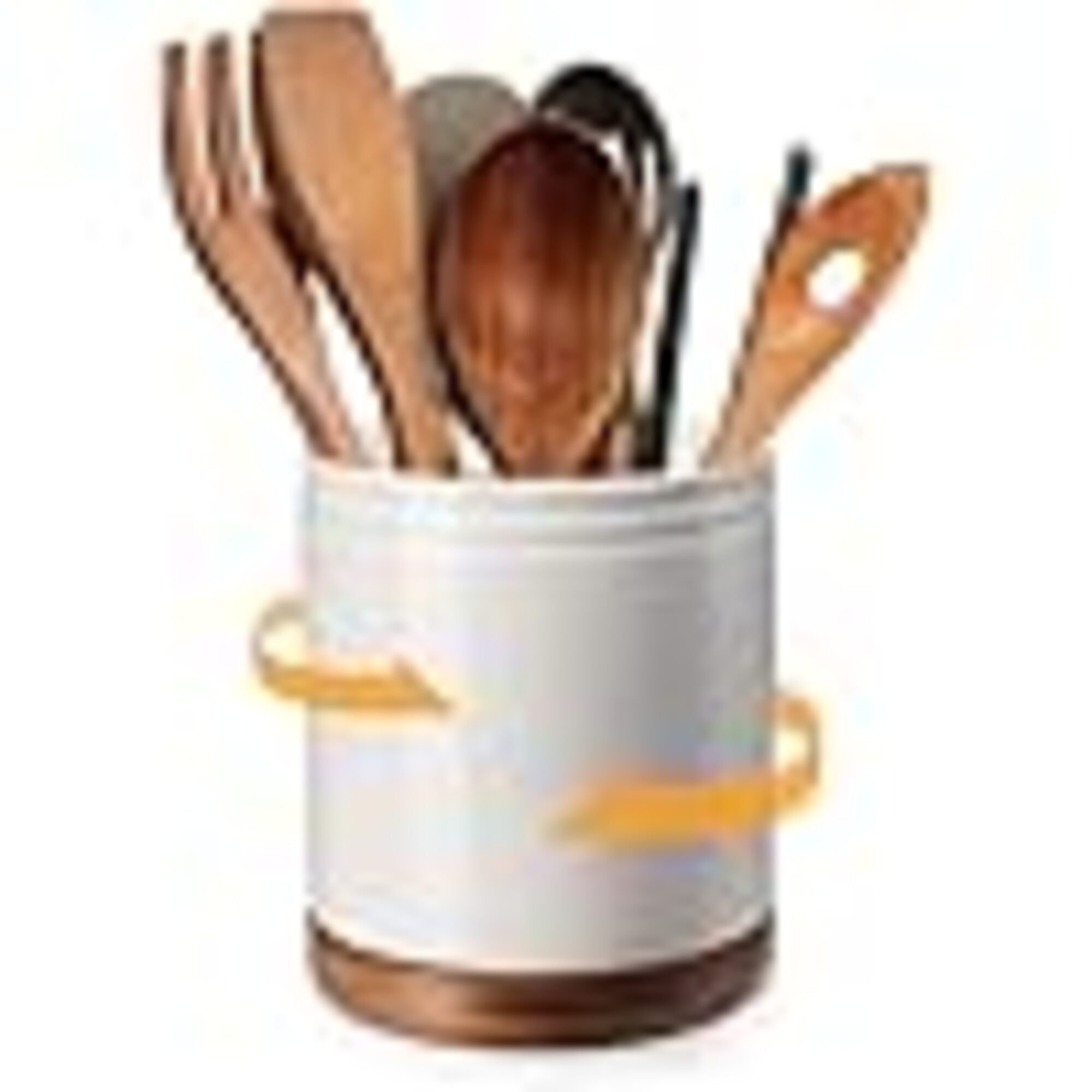 Lark Manor 360° Rotating Extra Large Cooking Utensil Holder, 7.6 ...