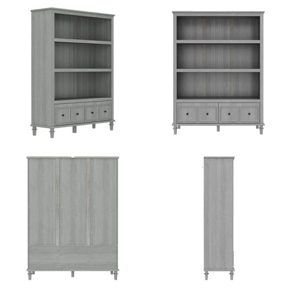 August Grove® Anniya Storage Bookcase & Reviews | Wayfair