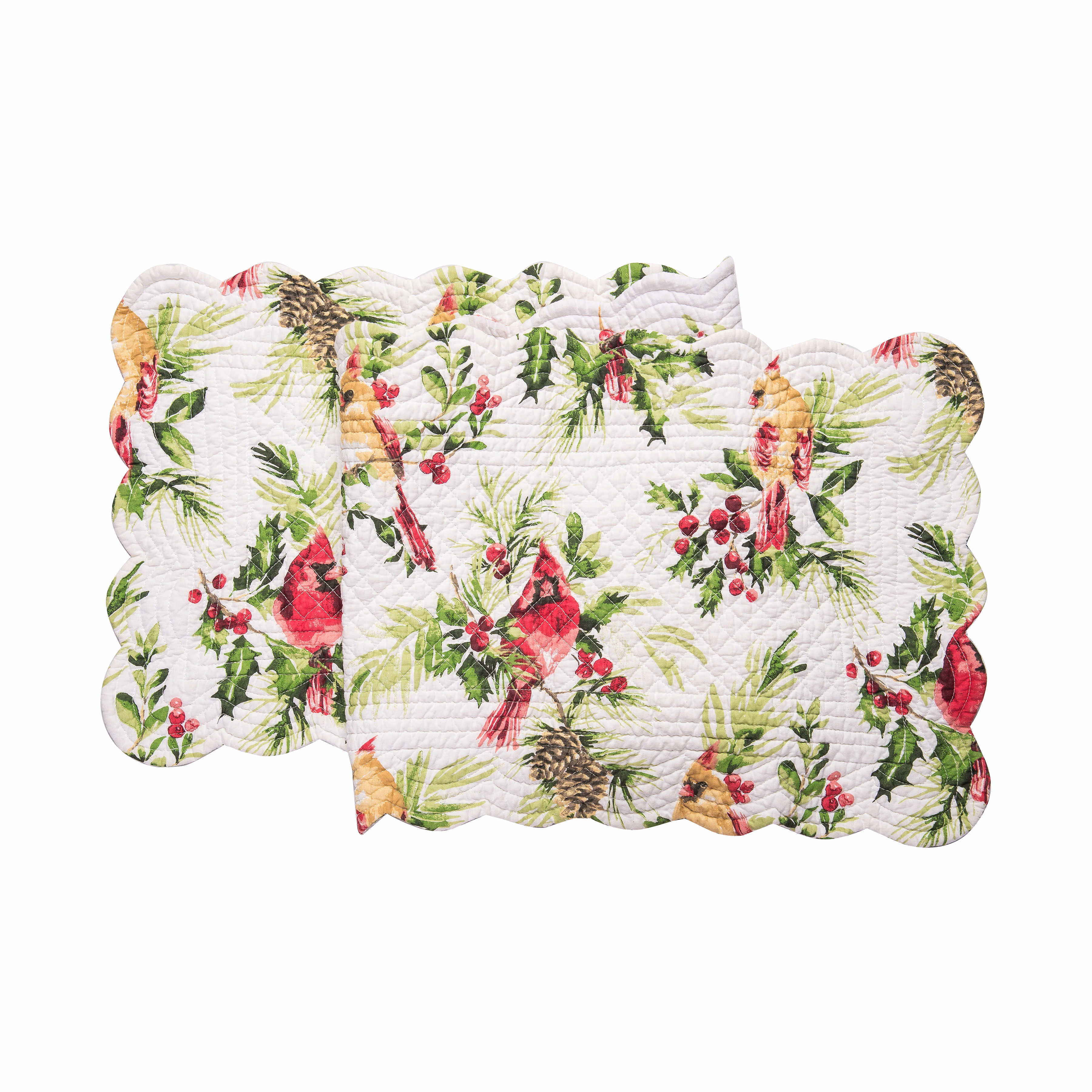 The Holiday Aisle® Ruby Cardinal Table Runner | Wayfair