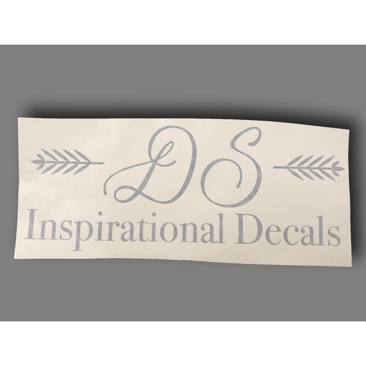 DS Inspirational Decals, LLC Text & Numbers Wall Decal | Wayfair