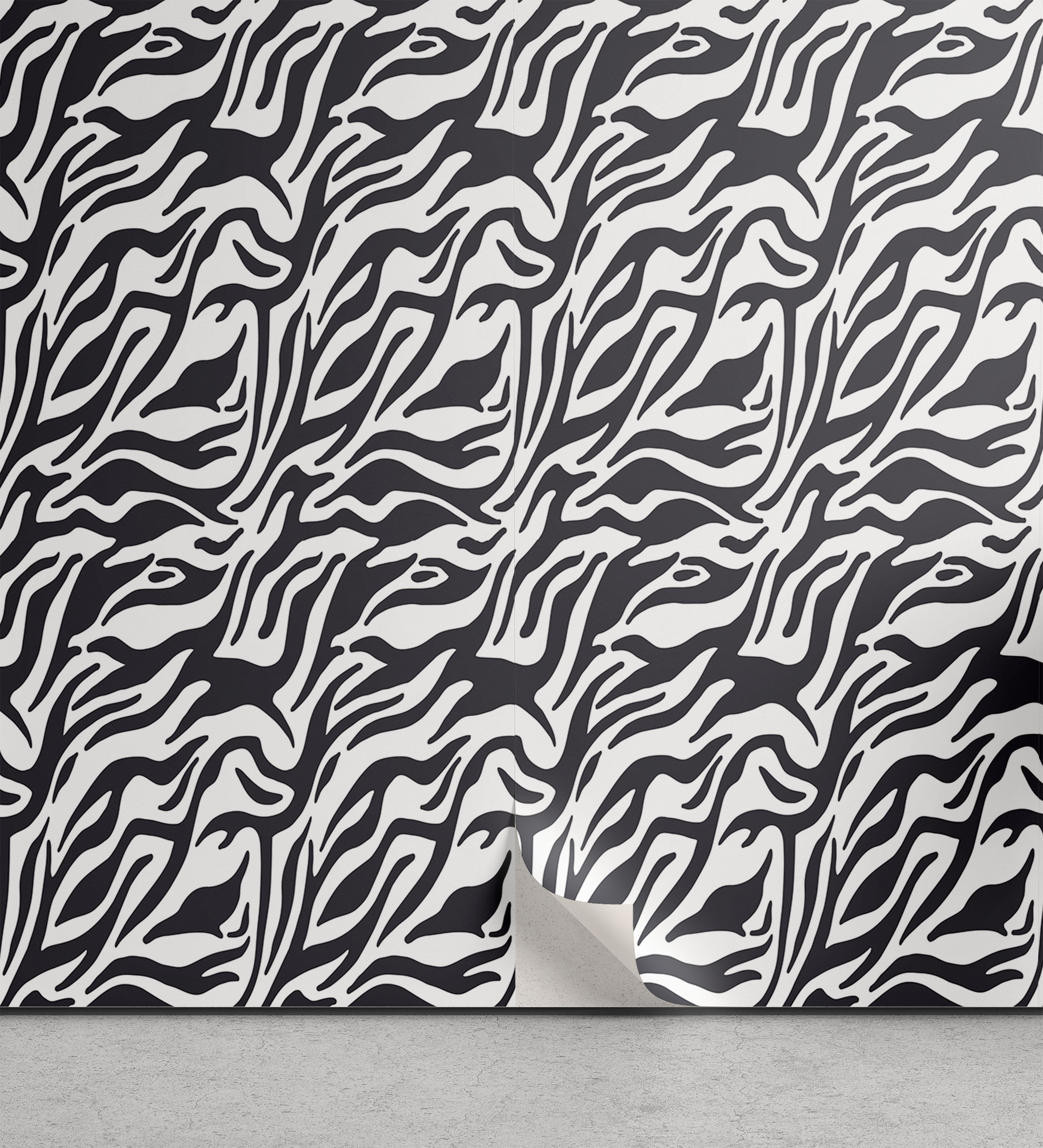 Wrought Studio™ Ceirra Textured Peel and Stick Wallpaper Roll | Wayfair