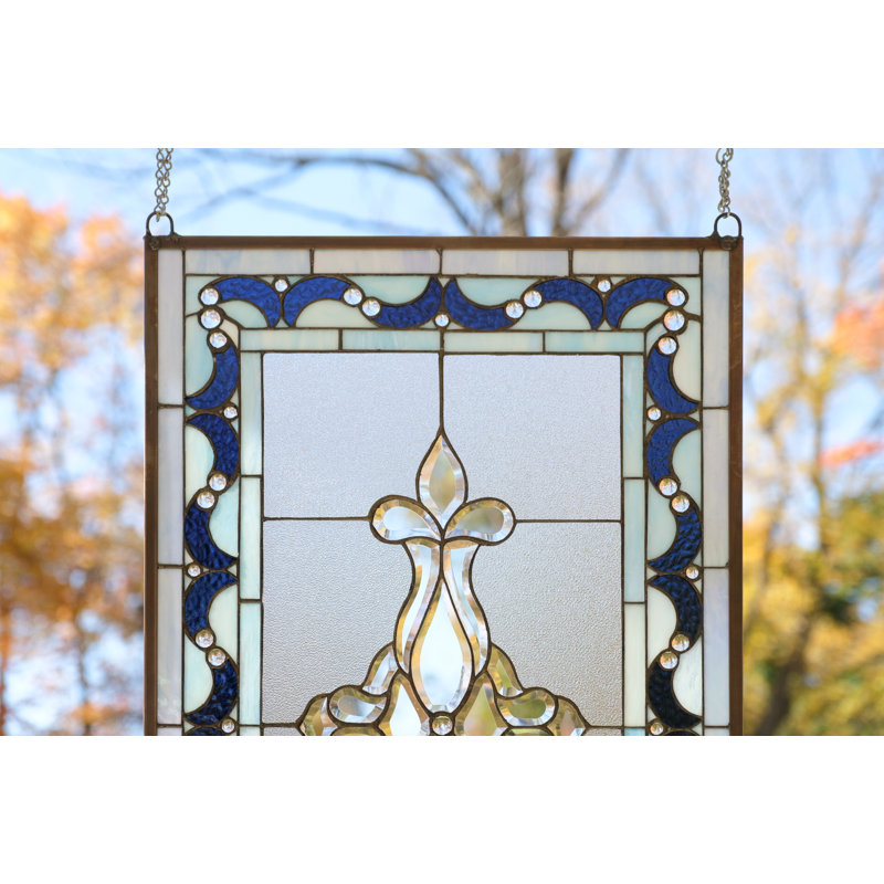 Astoria Grand Geometric Window Panel | Wayfair