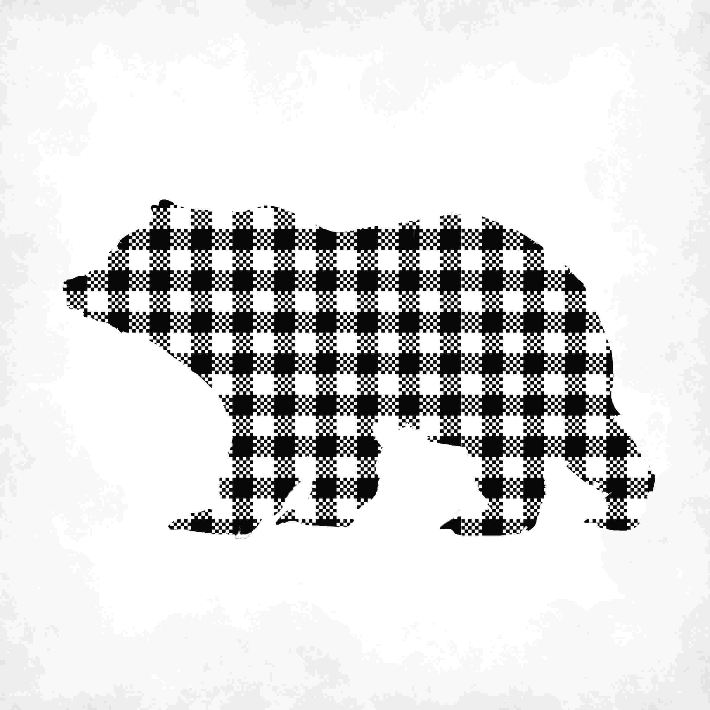 Loon Peak® Check Bear | Wayfair