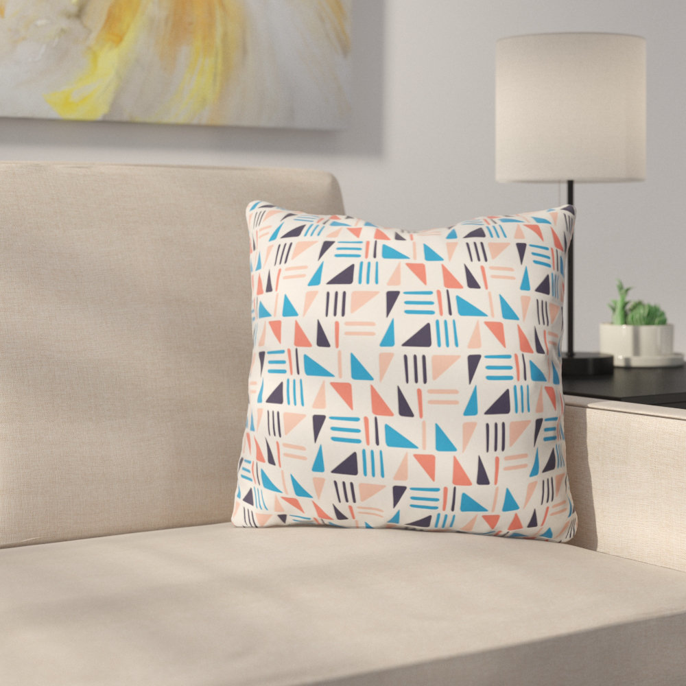 Deny Designs Weekend Angle Polyester Throw Pillow | Wayfair