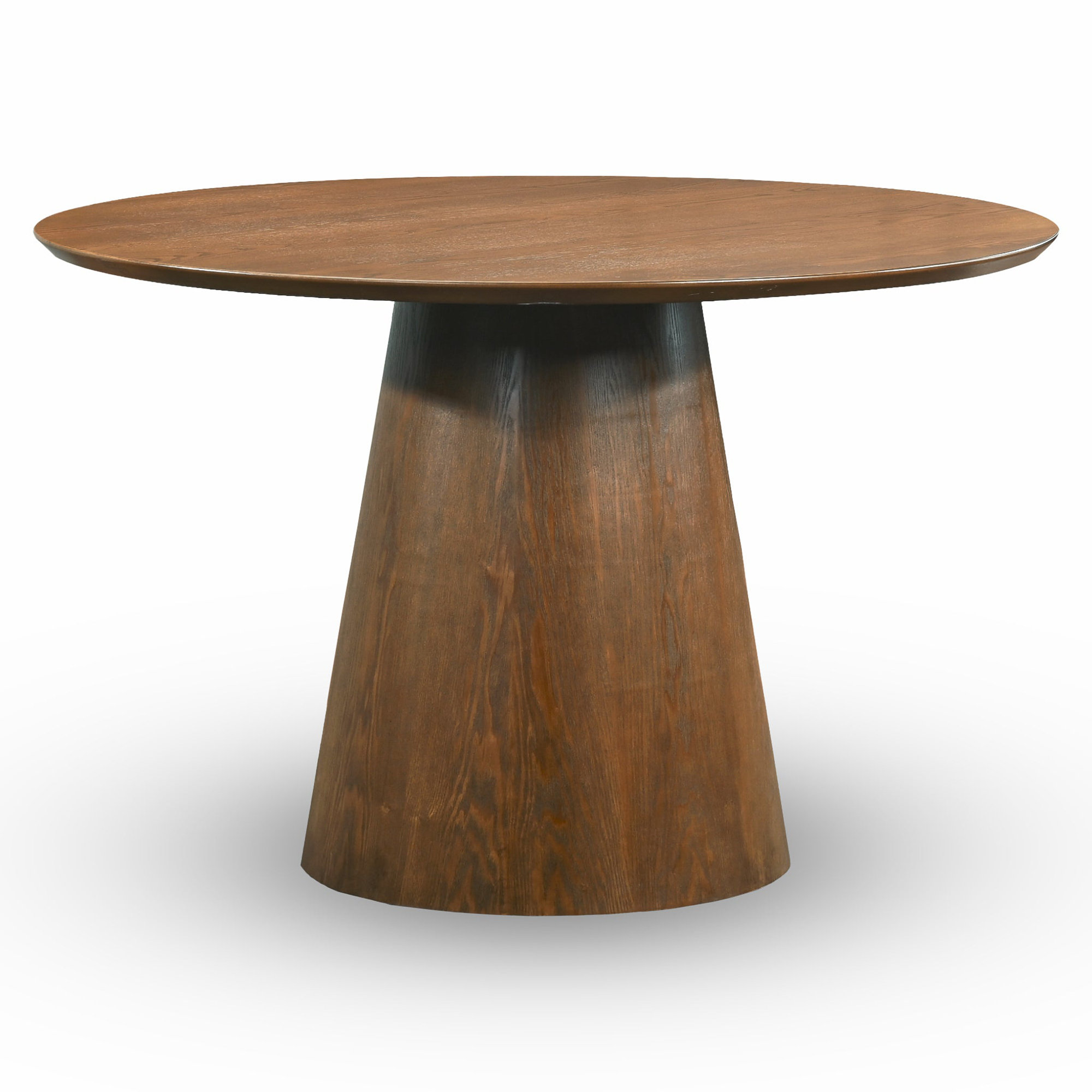 Millwood Pines Solid Wood Round Table | Wayfair