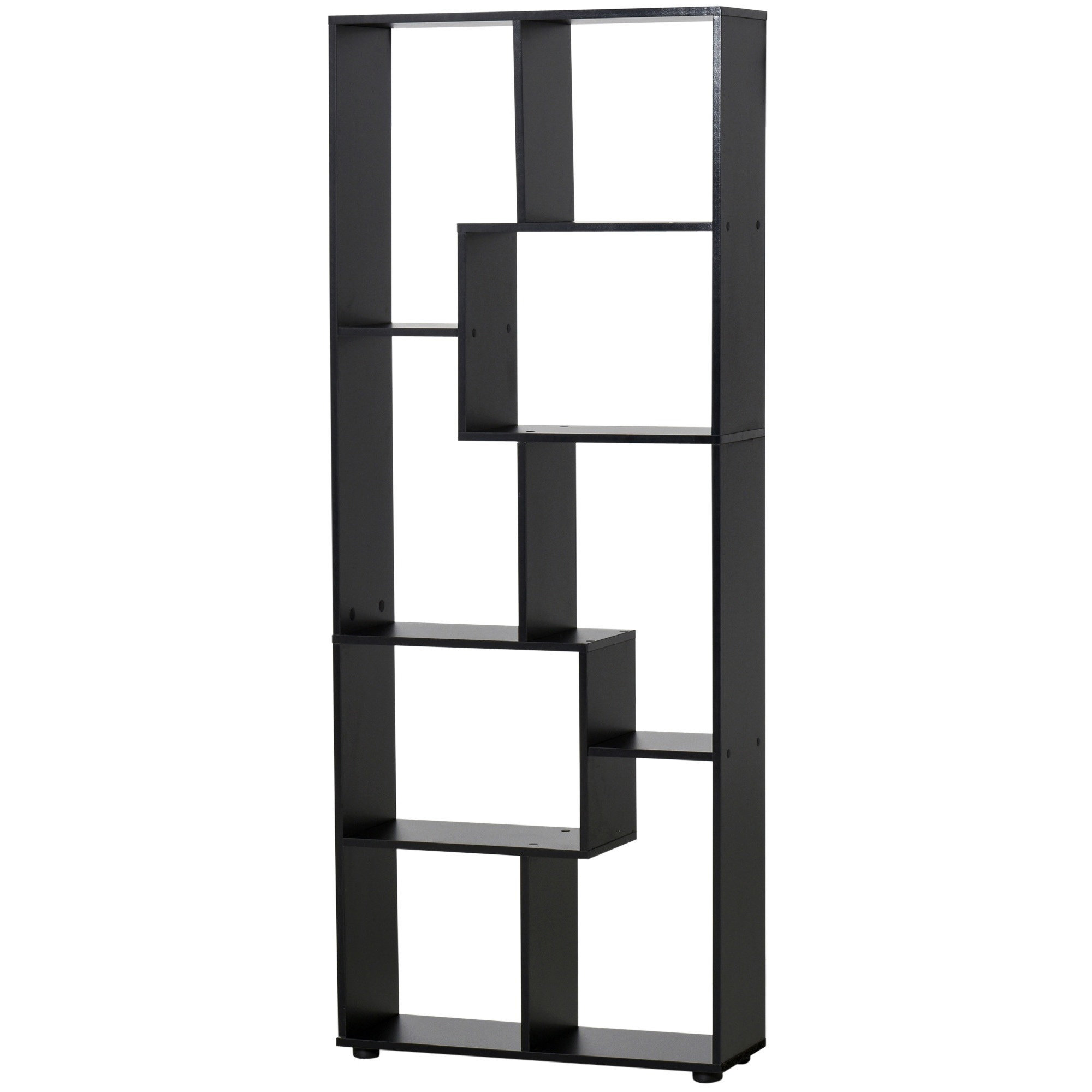 Metro Lane 8-Tier Freestanding Bookcase W/ Melamine Surface Anti ...