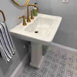 Signature Hardware Key West Porcelain Pedestal Sink & Reviews | Perigold