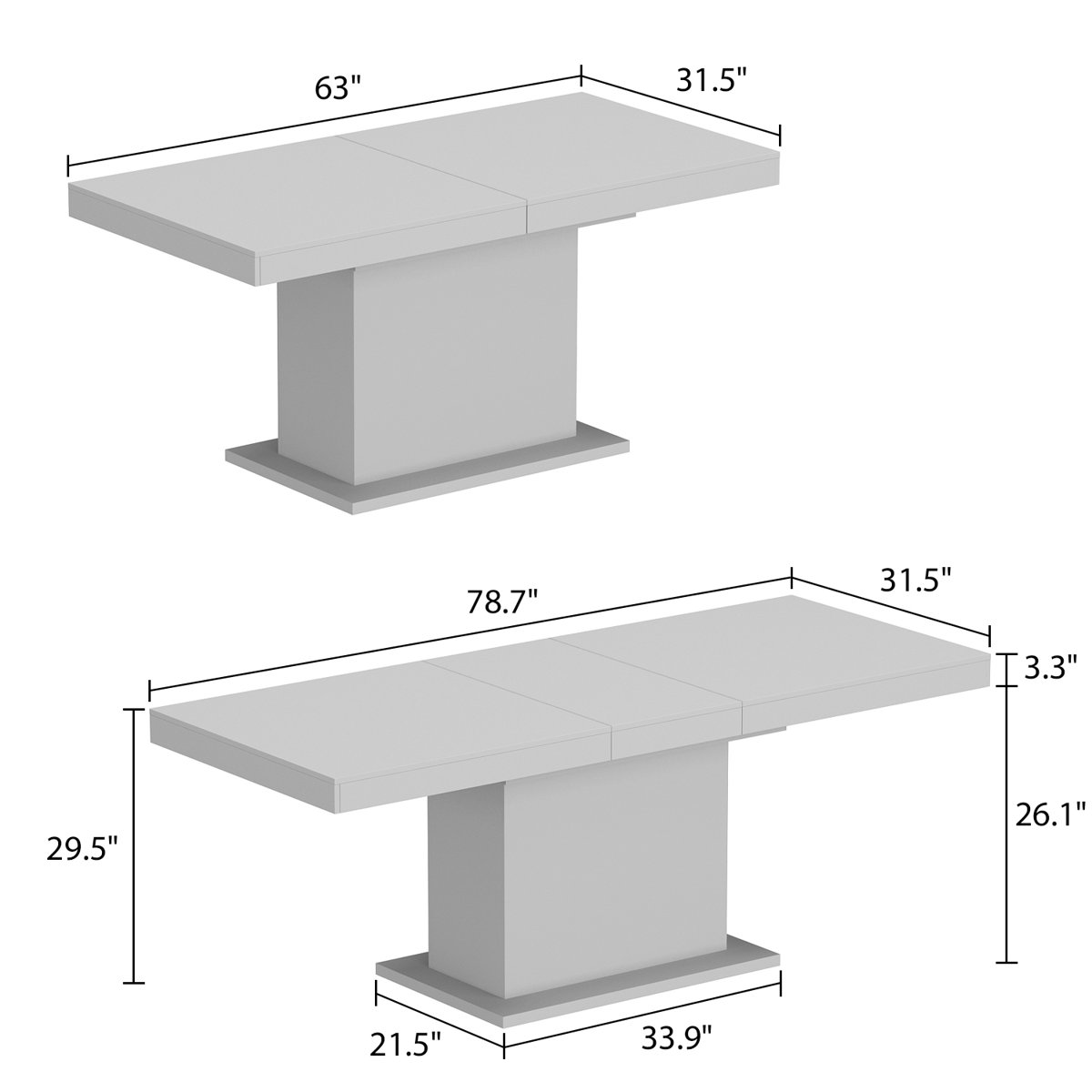 Latitude Run® 63 '' W Expandable Computer Desk | Wayfair