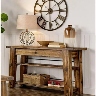 Solid Wood Console Tables You'll Love | Wayfair