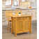 One Allium Way® Azizi Solid Wood Kitchen Island Set & Reviews | Wayfair