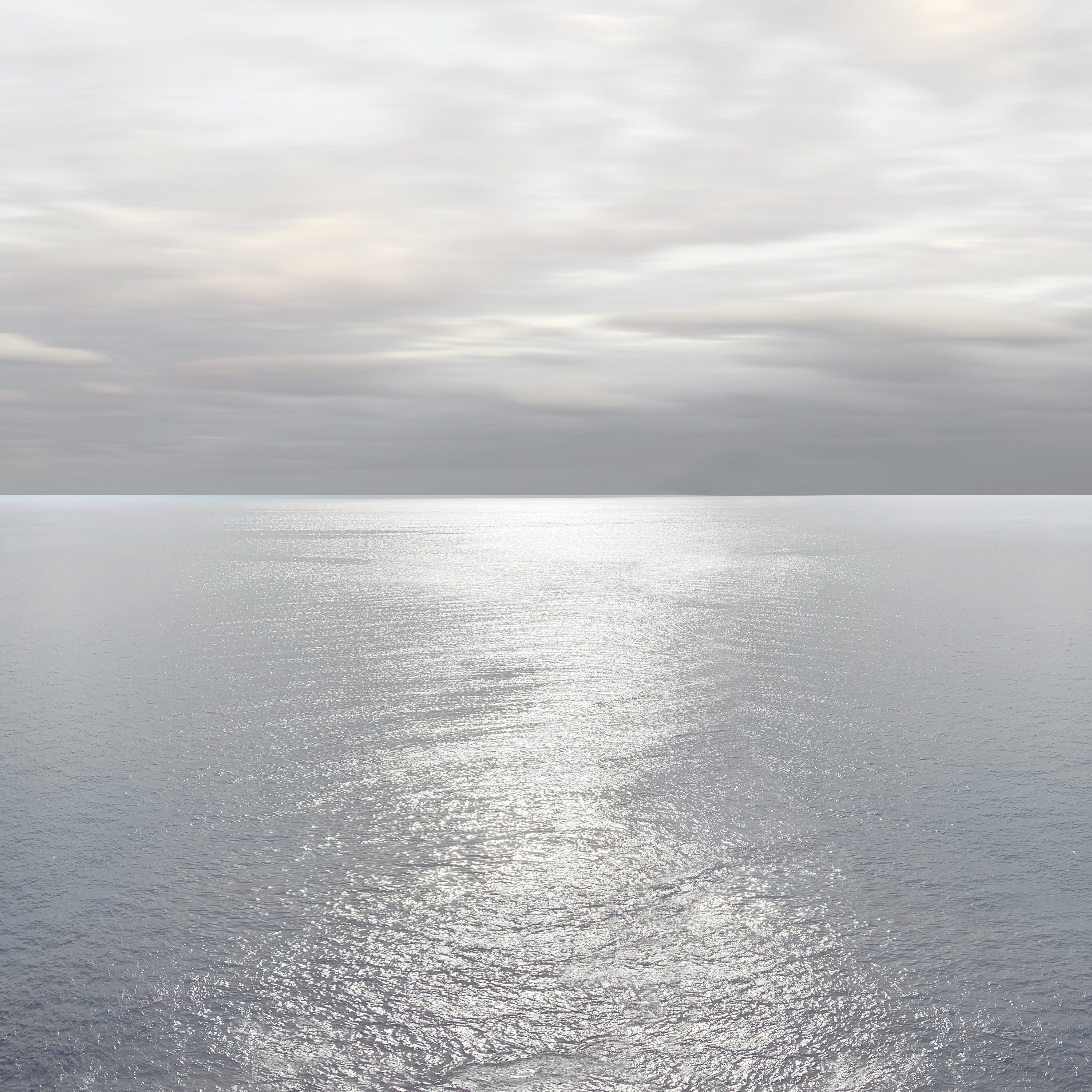 Highland Dunes Ocean Light Gray I by Maggie Olsen | Wayfair