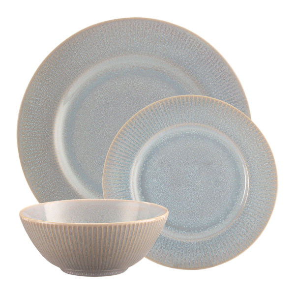 Mason Cash Reactive Linear 12 Piece Dinner Set | Wayfair.co.uk