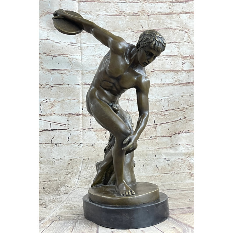 Charlton Home® Fudo Discobolos Of Myron Discus Thrower Ancient Greek ...