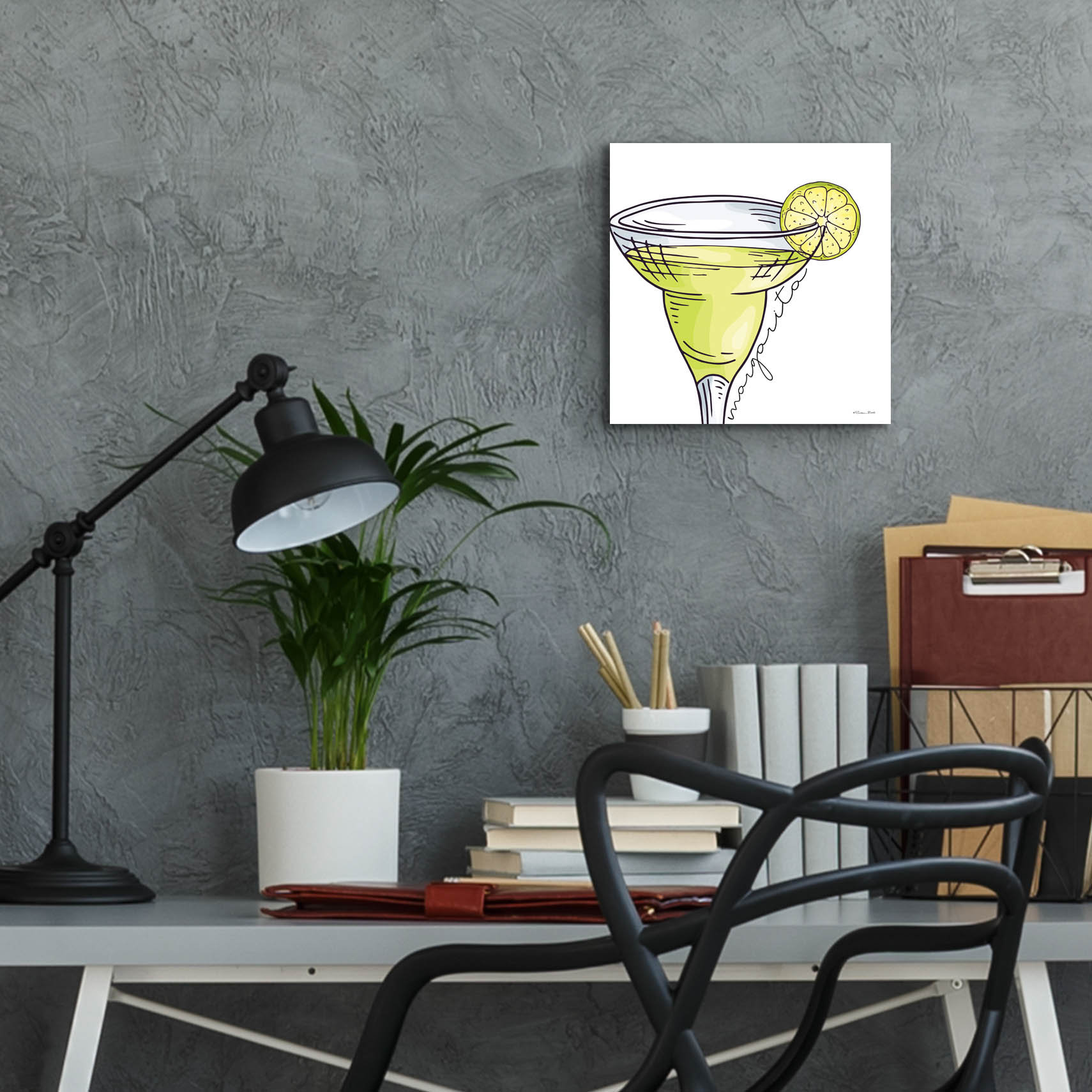 Bay Isle Home™ 'Margarita' by Susan Ball Acrylic Glass Wall Art, 12" x ...