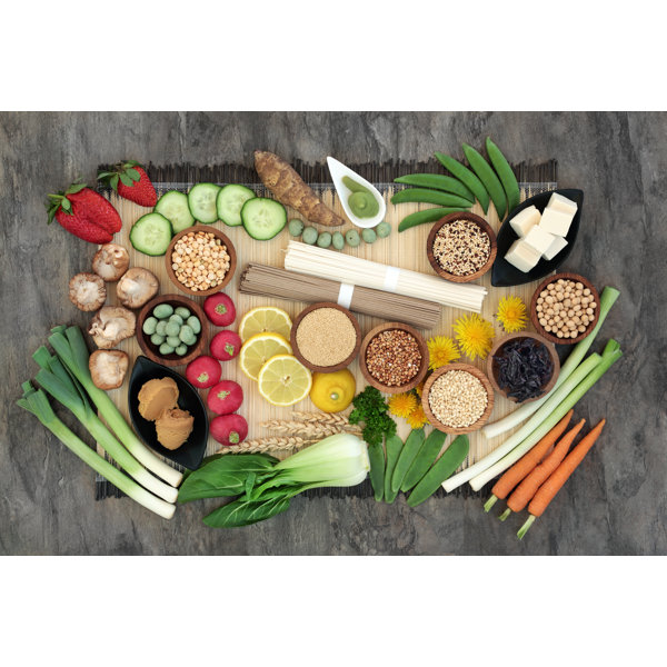 17 Stories Macrobiotic Health Food - Wrapped Canvas Photograph ...