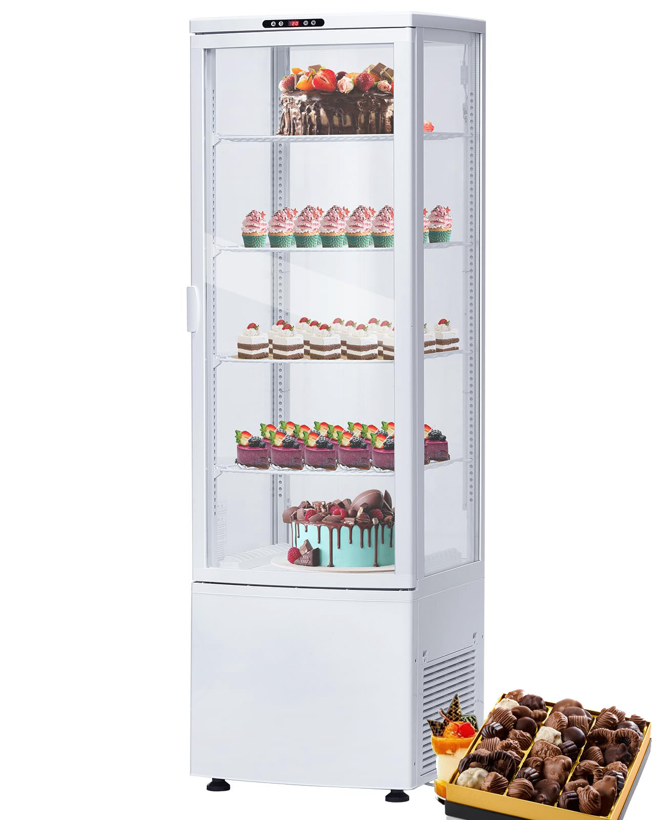 Zstar Cake 8.4 cu.ft. Refrigerated Display Case | Wayfair