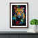 Latitude Vive Leopard Expressionism - Single Picture Frame Art Prints ...