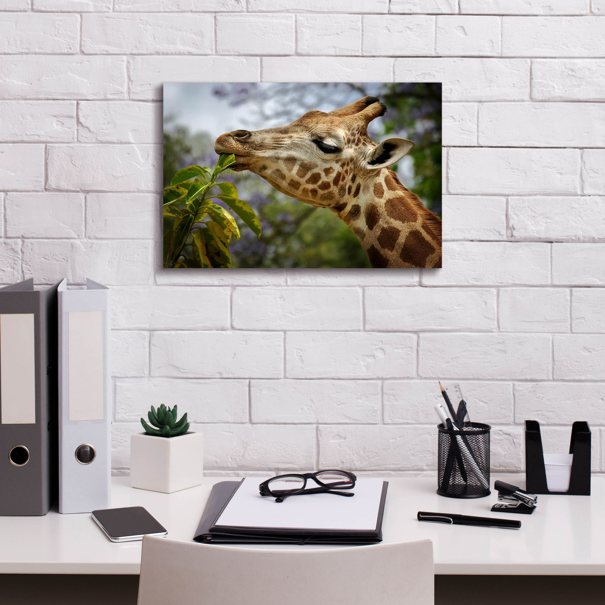 Latitude Run® 'Giraffe' By SD Smart, Canvas Wall Art | Wayfair