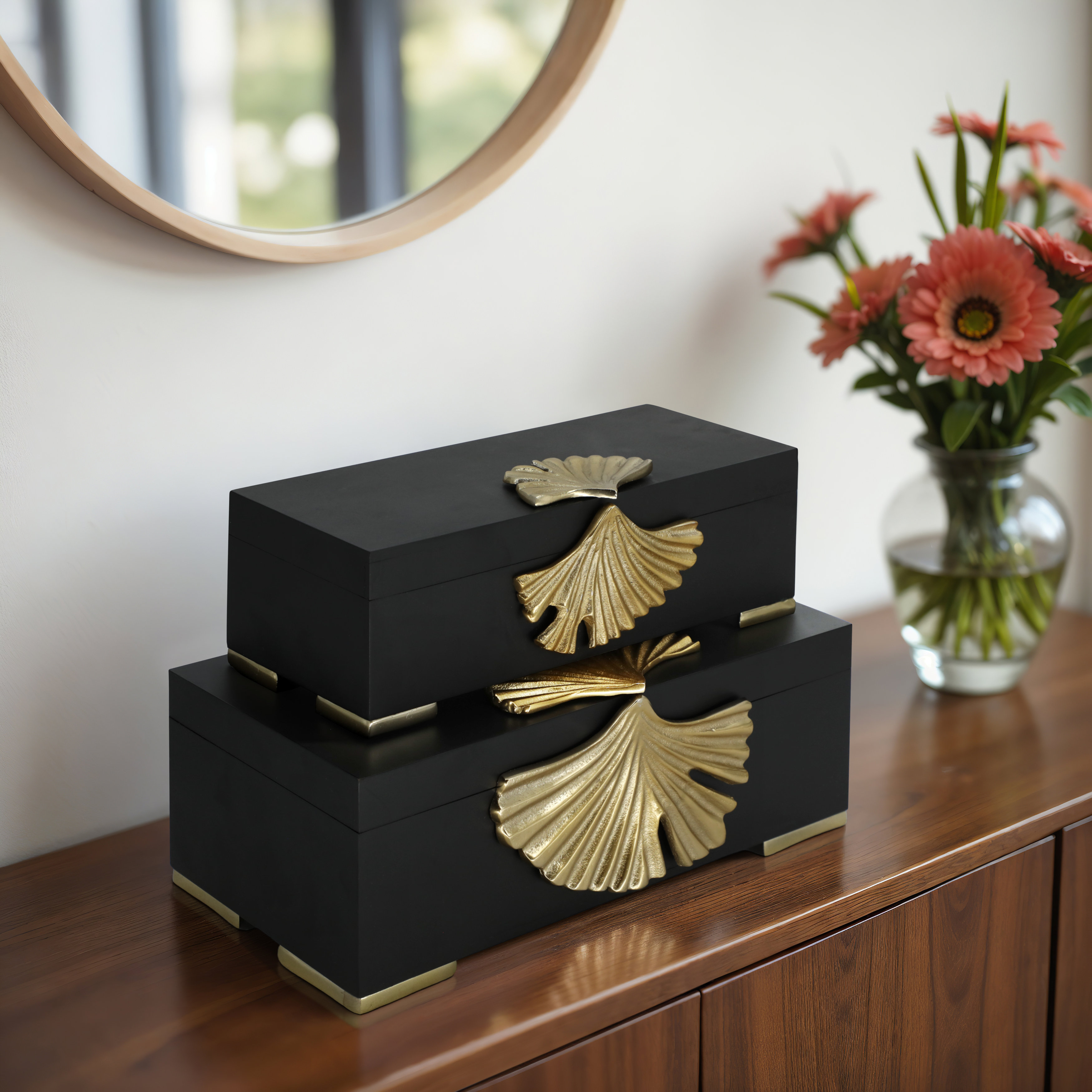 Everly Quinn Braesgate Modern Decorative Boxes for Home Décor - Jewelry ...