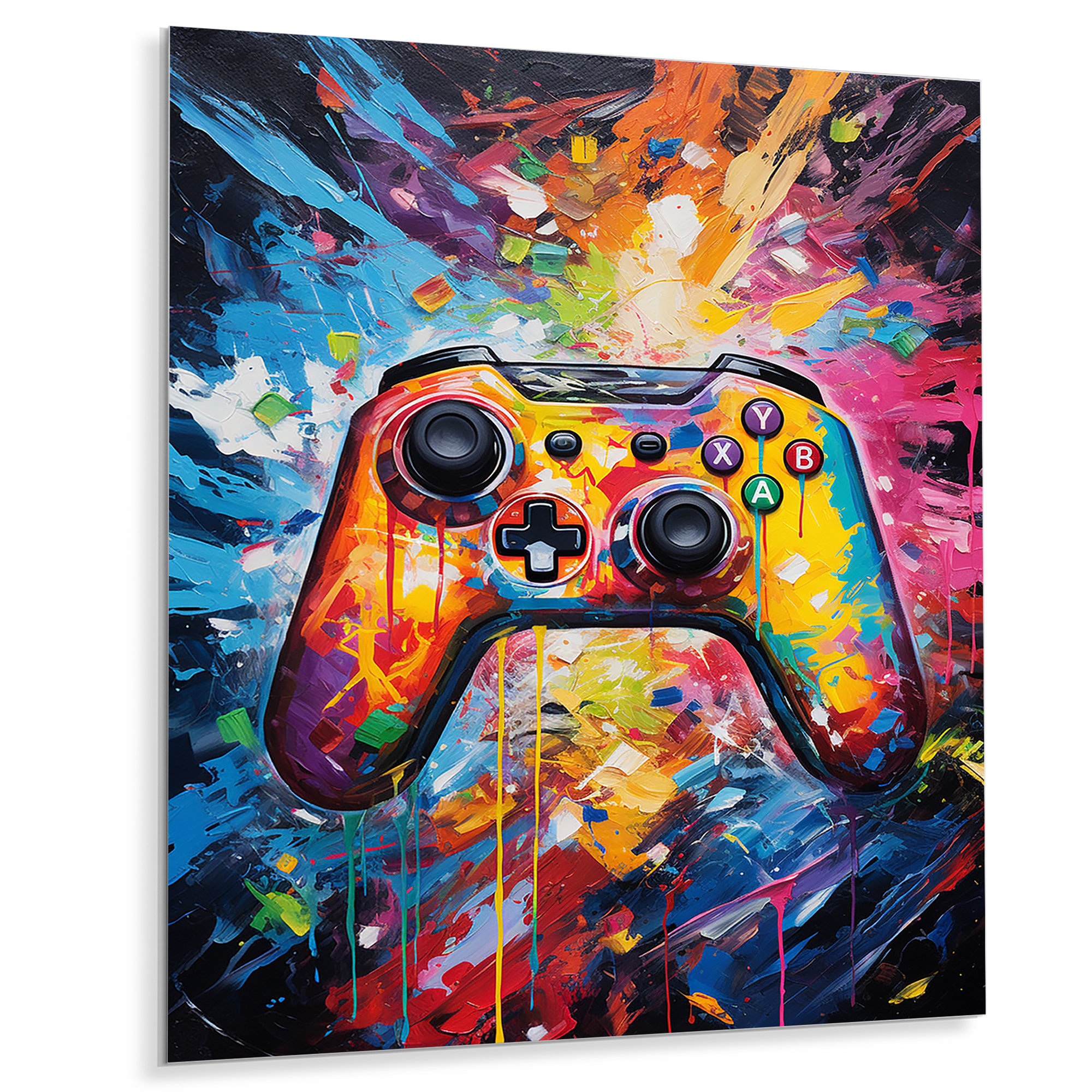 Grovelane Colorful Video Game Retro Reload - Video Games Metal Wall ...