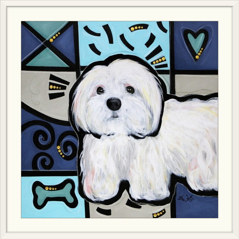 Harriet Bee 'Havanese Pop Art' by Eric Waugh Graphic Art Print ...