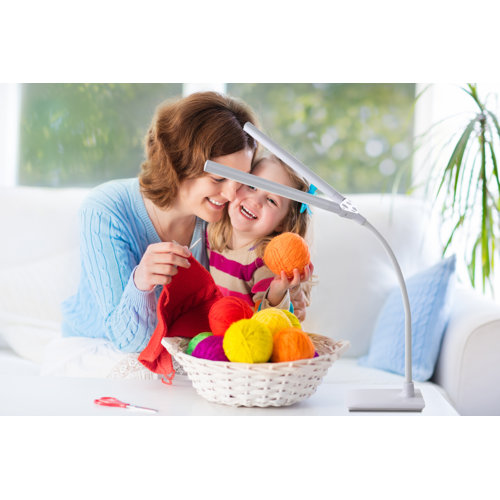 Daylight Company 52'' White LED Task Floor Lamp & Reviews | Wayfair