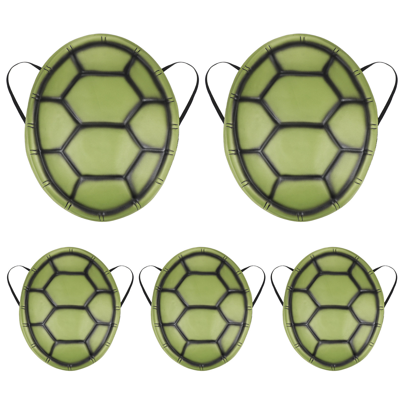 The Holiday Aisle® 5Pcs Turtle Shell For Kids Halloween Cosplay Props ...
