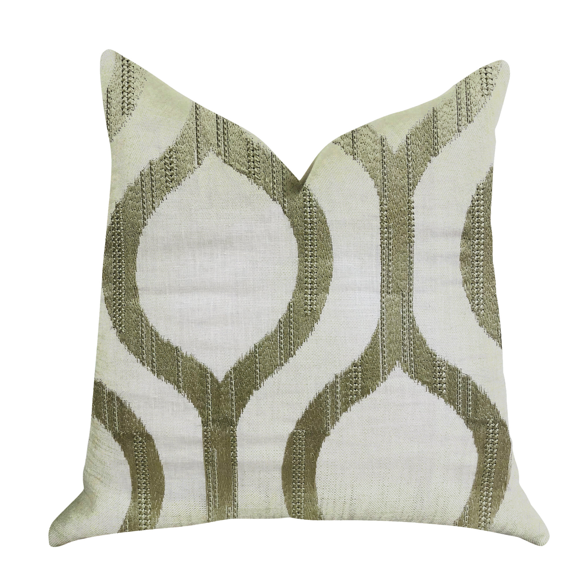 Plutus Brands Morrocan Villa Light Grass Luxury Pillow | Wayfair