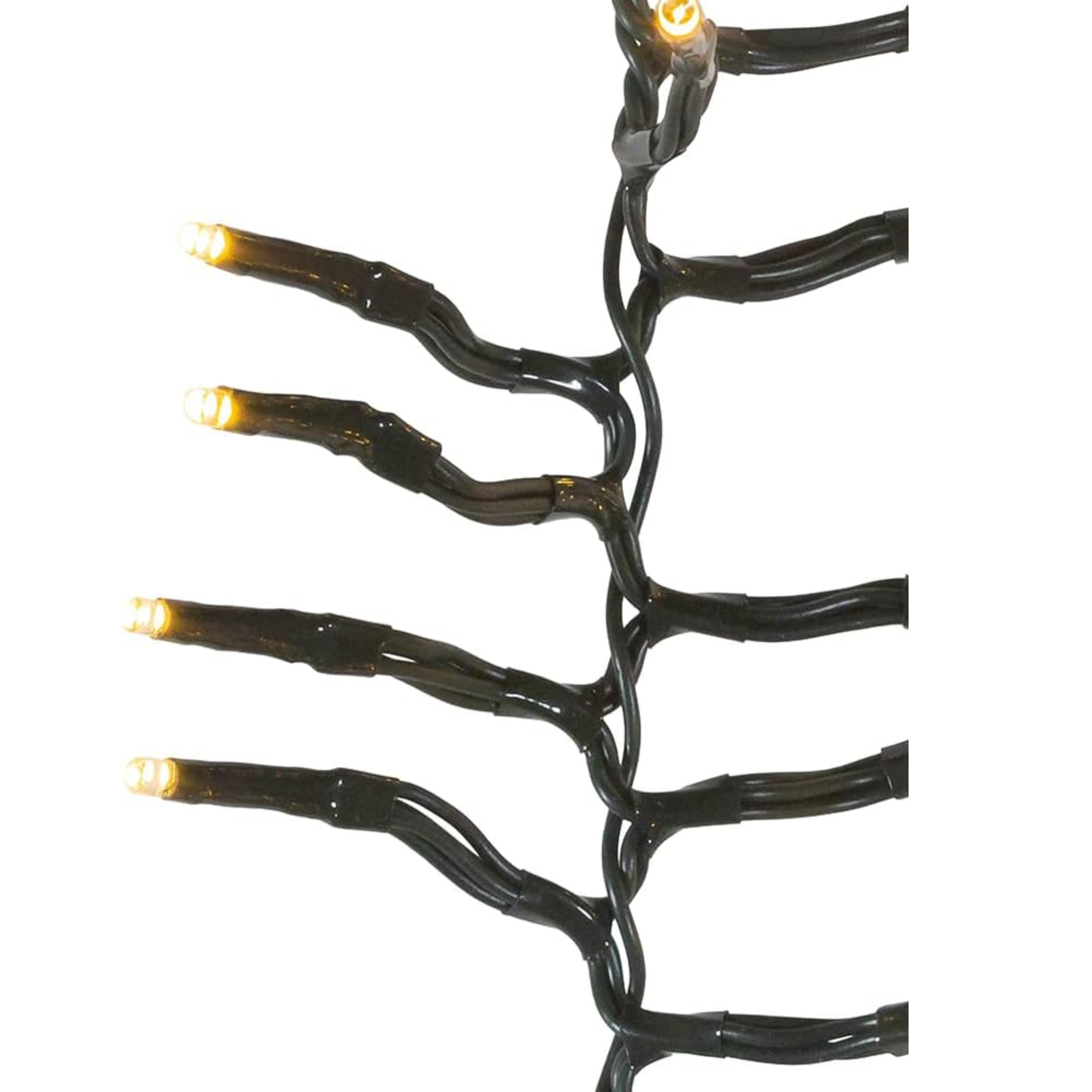 Kurt Adler 480 Light 16 Foot Connectable Cluster Garland String Lights ...