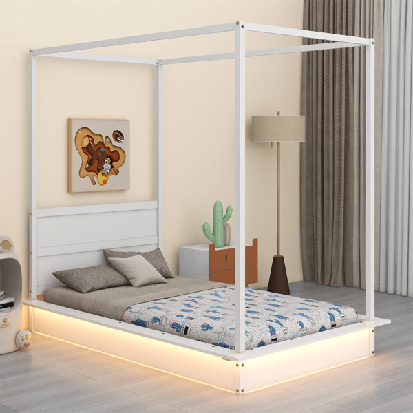 Ivy Bronx Javaeh Canopy Bed | Wayfair