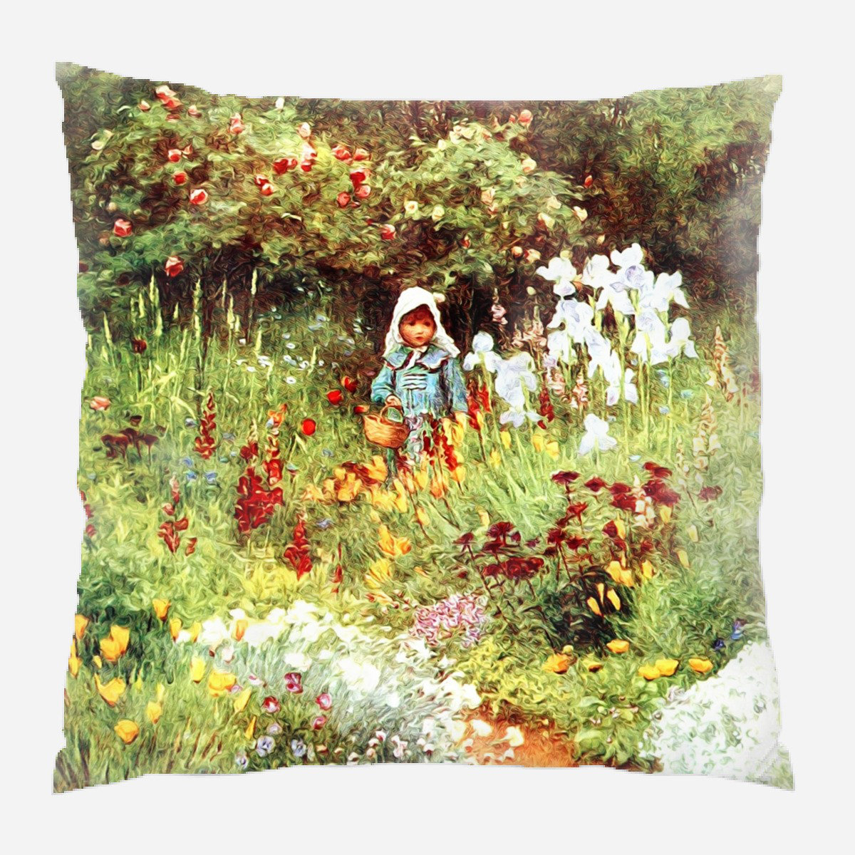 Winston Porter Eilerman Vintage Square Pillow Cover & Insert | Wayfair
