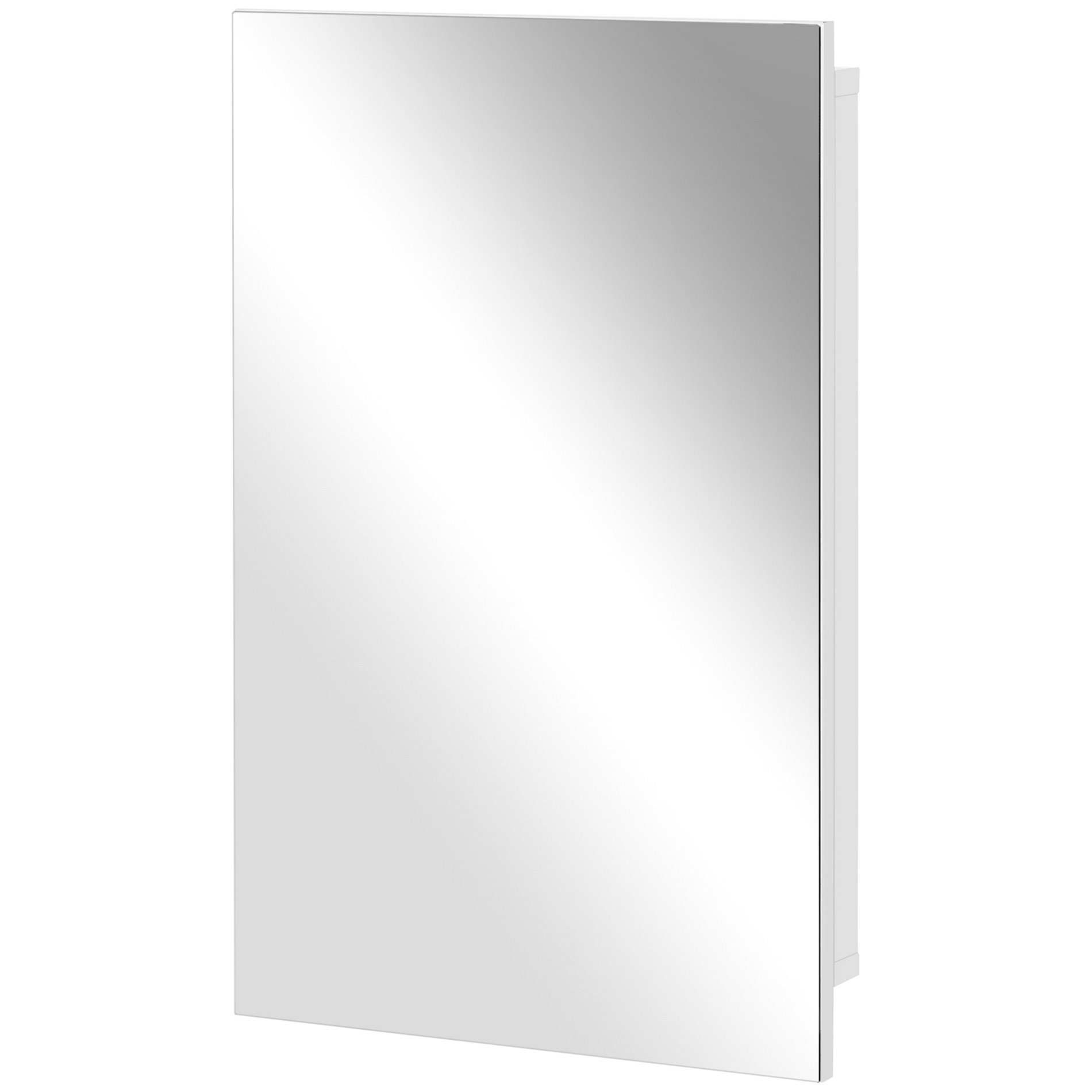 Winston Porter Kleankin Recessed Medicine Cabinet With Mirror, Bathroom ...