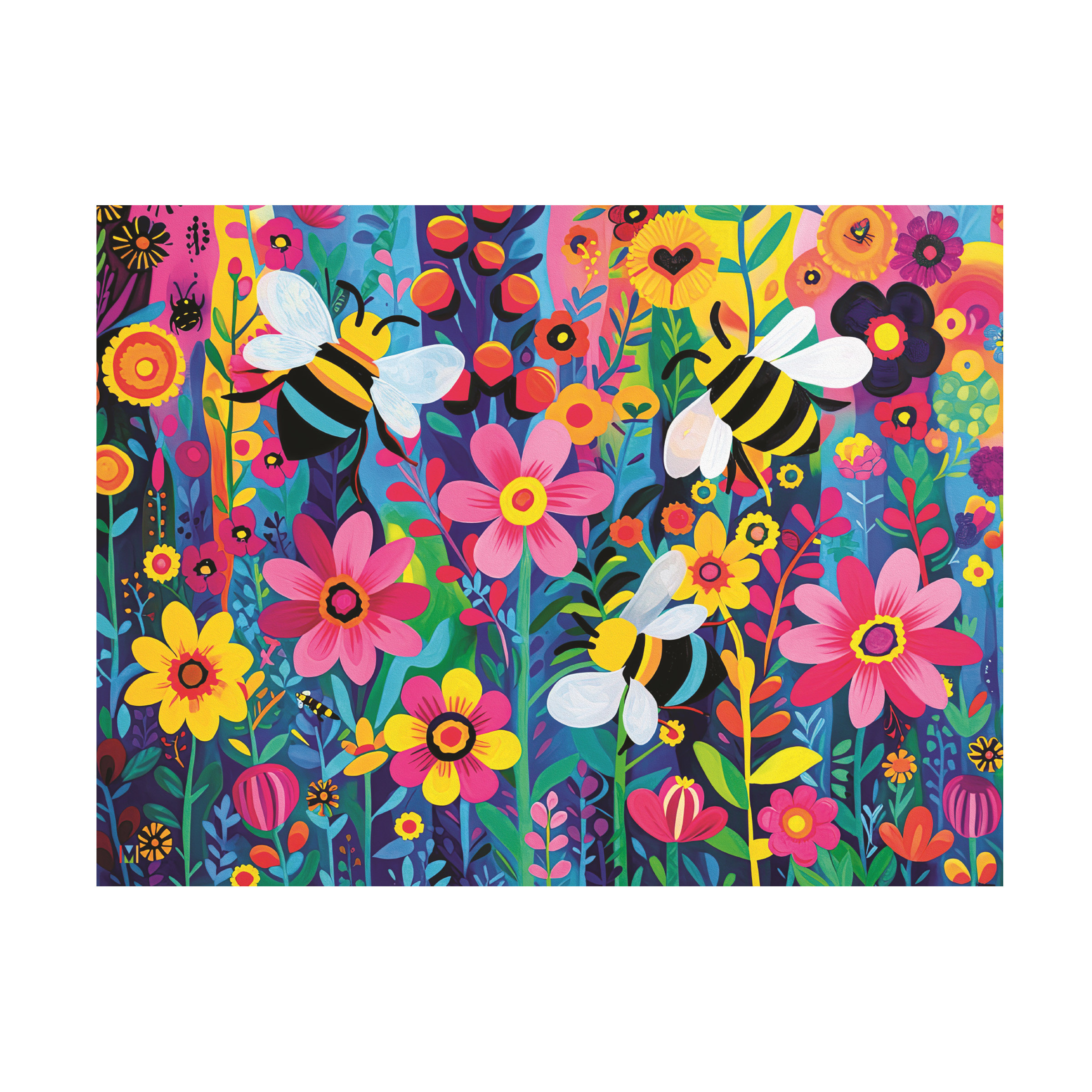 Winston Porter Michael David Ward Bee Haven Canvas Art | Wayfair