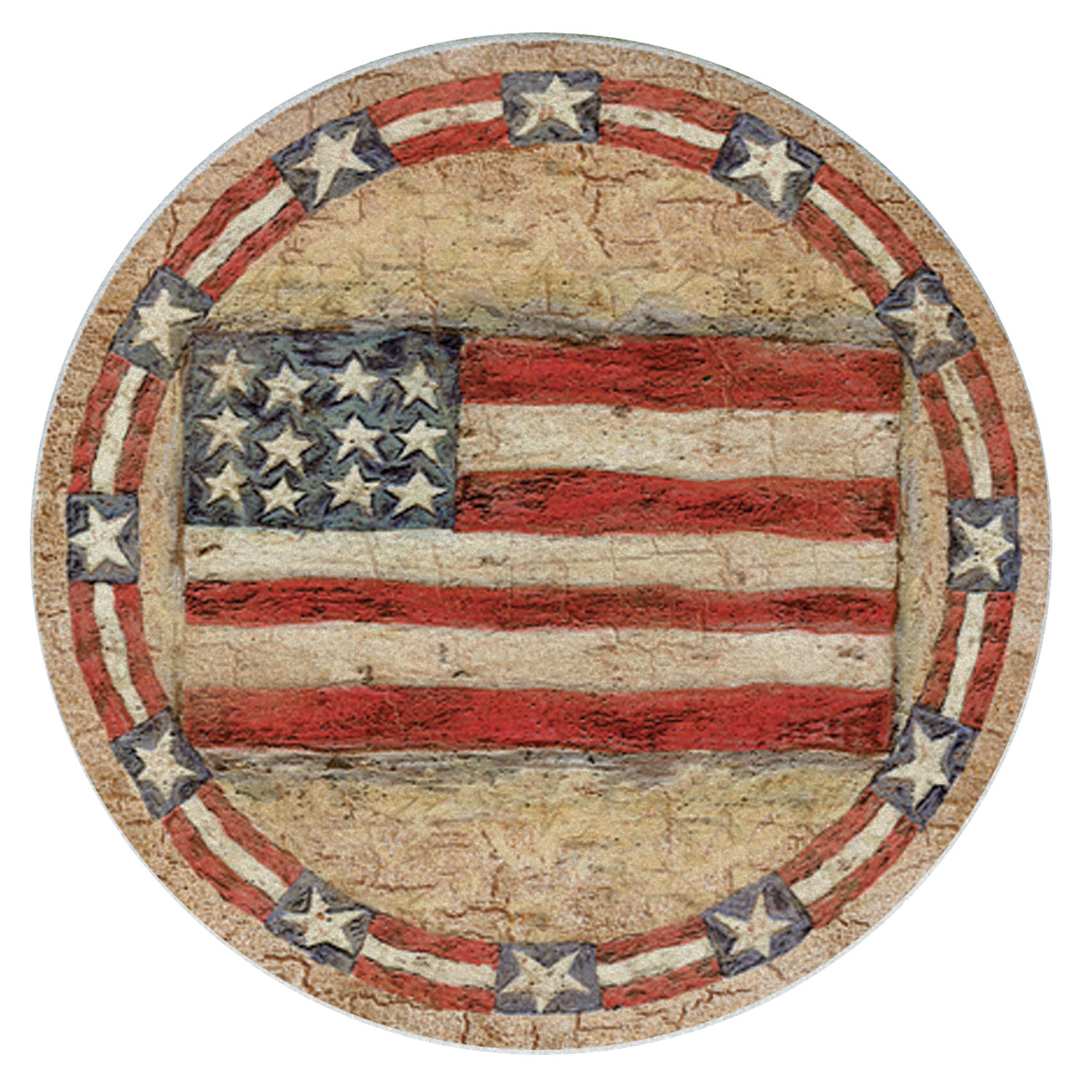 Ebern Designs Americana 4-Pack Natural Sandstone Coasters "& Reviews ...