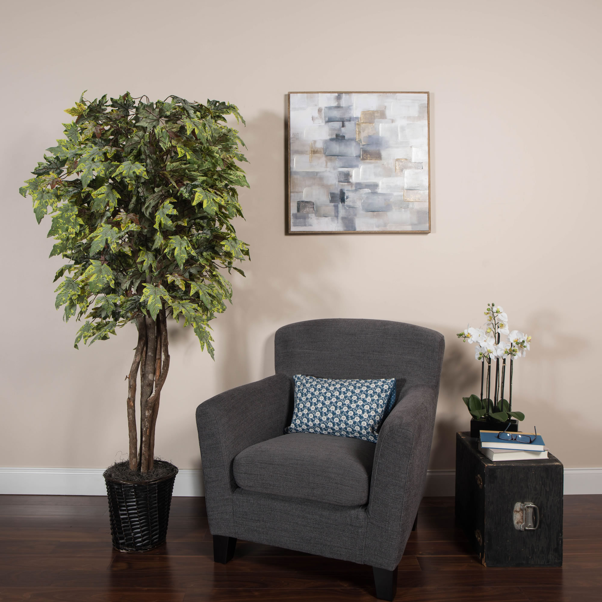 Charlton Home Artificial Frosted Maple Extra Full Series & Reviews ...