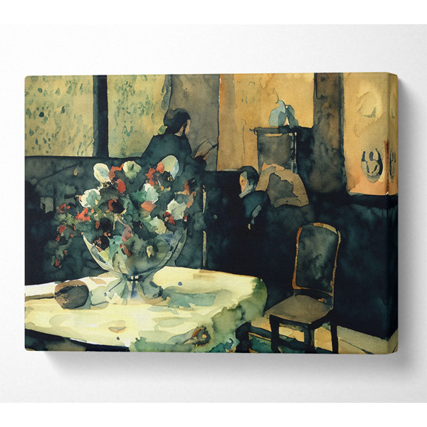 ClassicLiving Interior Of Painter Of Rue Carcel by Gauguin - Wrapped ...