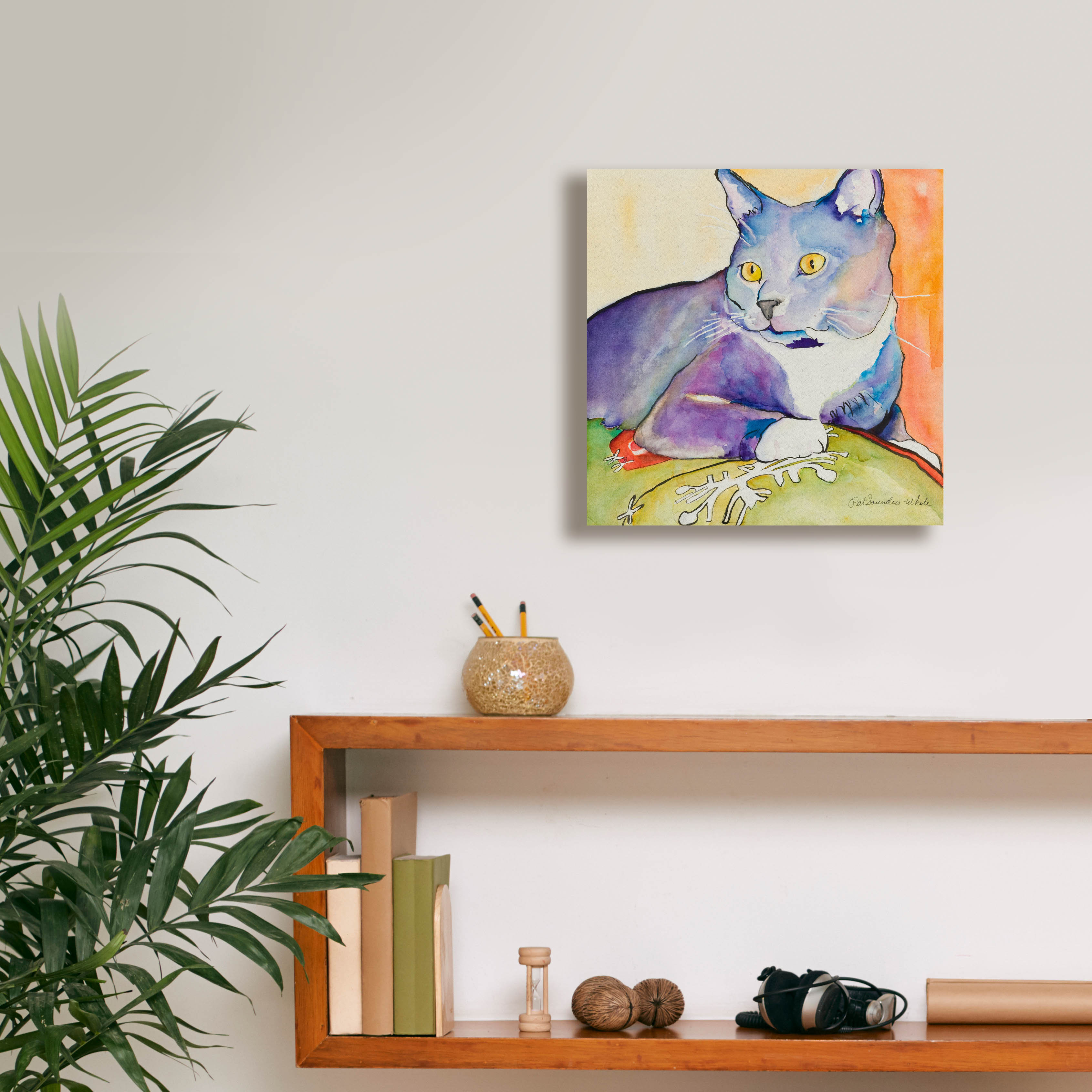 Epic Graffiti 'Rocky' by Pat Saunders-White Canvas Wall Art | Wayfair