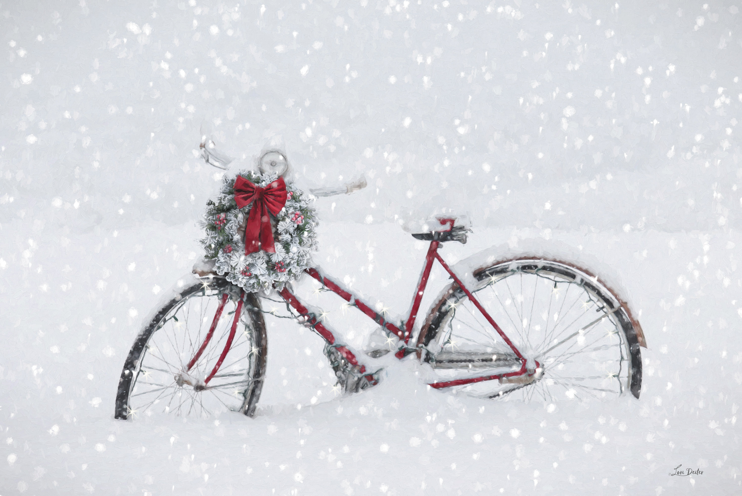 The Holiday Aisle® Lighted Christmas Bike - Wayfair Canada