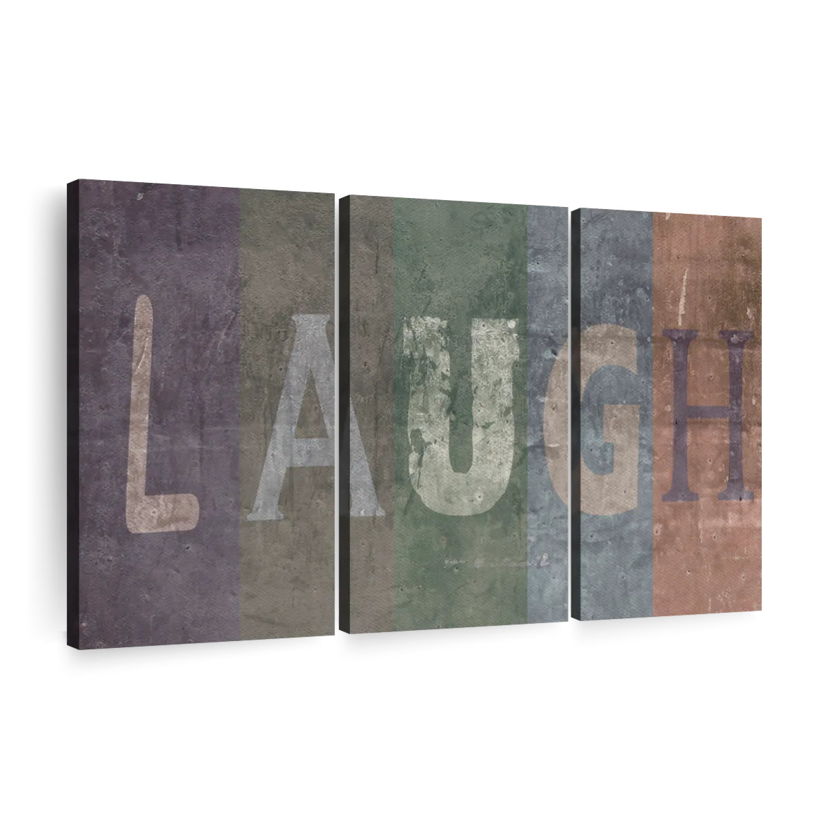 Millwood Pines Laugh Multi Piece Canvas Print - Wayfair Canada