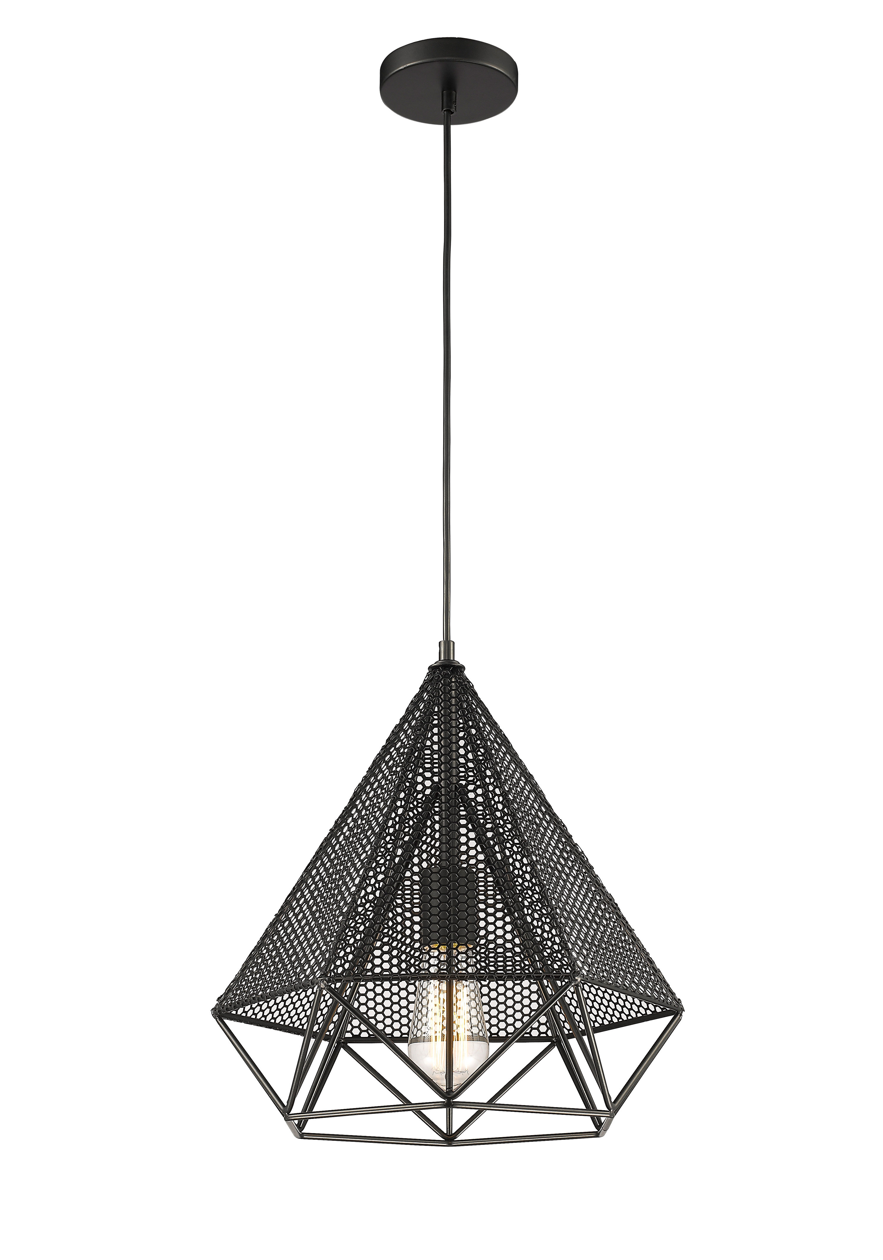 Wrought Studio Circleville 1 - Light Single Pendant | Wayfair
