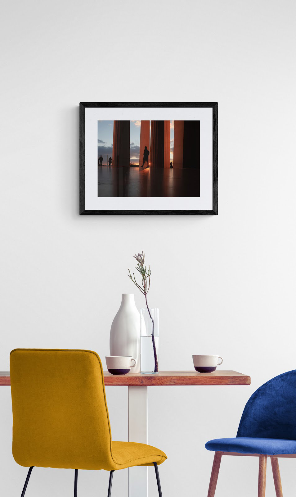 Made & Curated Lincoln Memorial Columns by Angela Pan | Wayfair