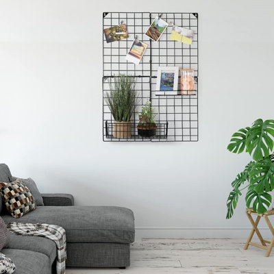 Laurel Foundry Modern Farmhouse Nate Metal Wall Organizer with Memo ...