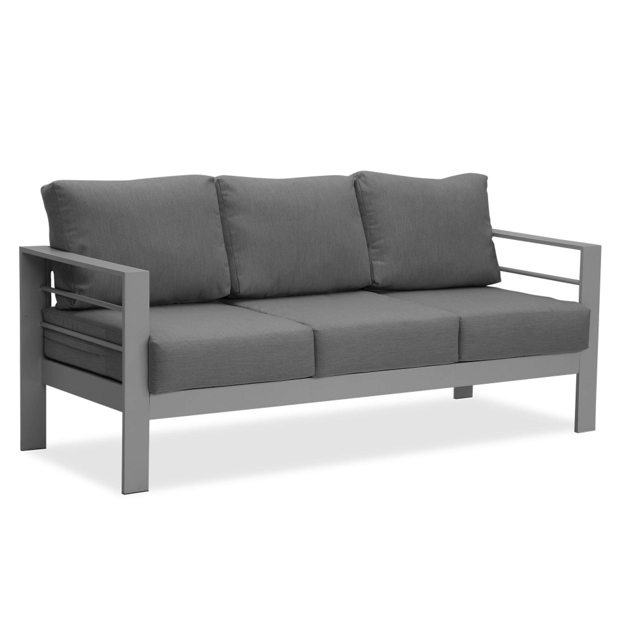Ebern Designs Westerhale 73.3'' Wide Outdoor Patio Sofa with Cushions ...