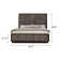 Hokku Designs Devdhari Tufted Upholstered Platform Bed in Smoked ...