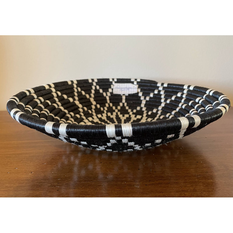 Bungalow Rose Rutongo African Handmade Woven Sisal Decorative Bowl ...