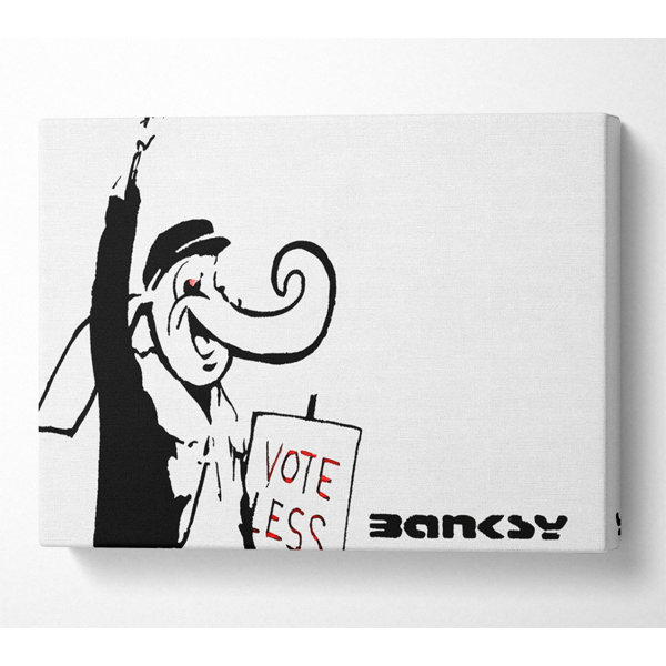 Happy Larry Vote Less - Wrapped Canvas Art Prints | Wayfair.co.uk