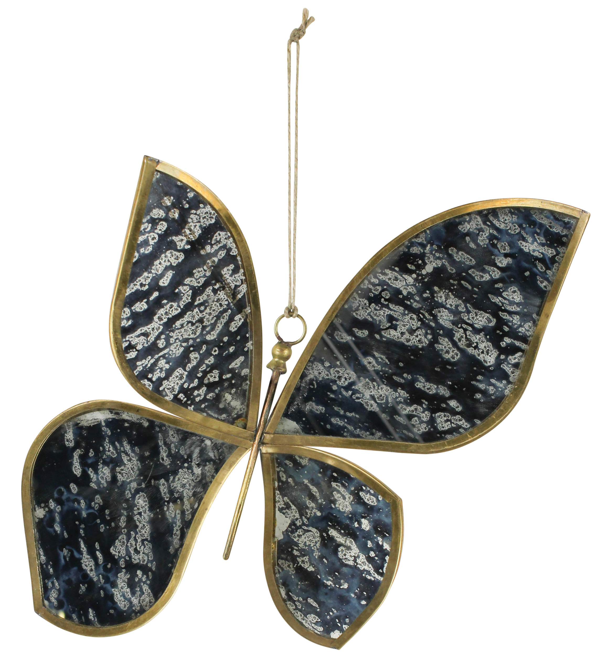 Highland Dunes Accursia Hanging Butterfly Light Catcher | Wayfair