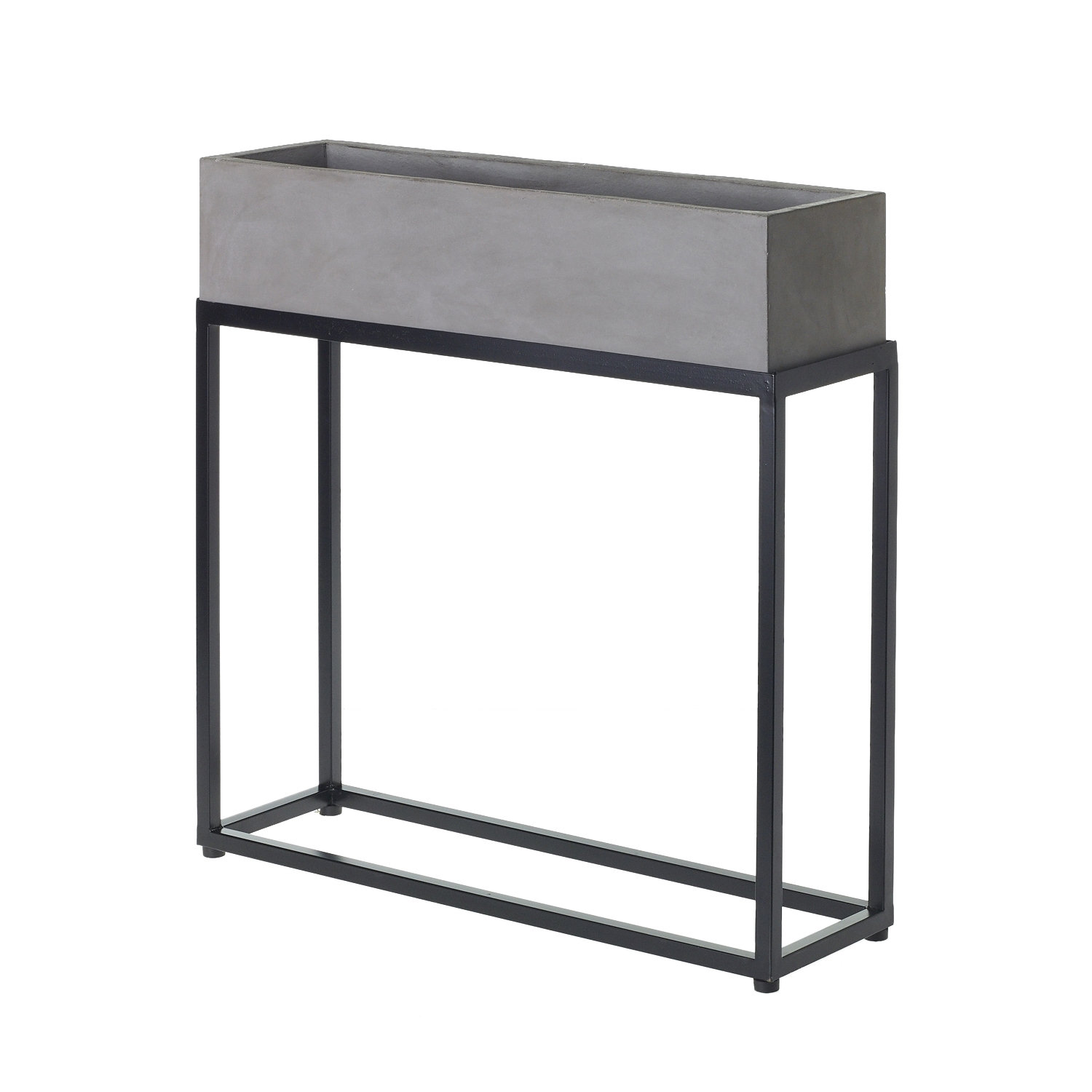 Latitude Run® Nondus Herbal Concrete Elevated Planter | Wayfair