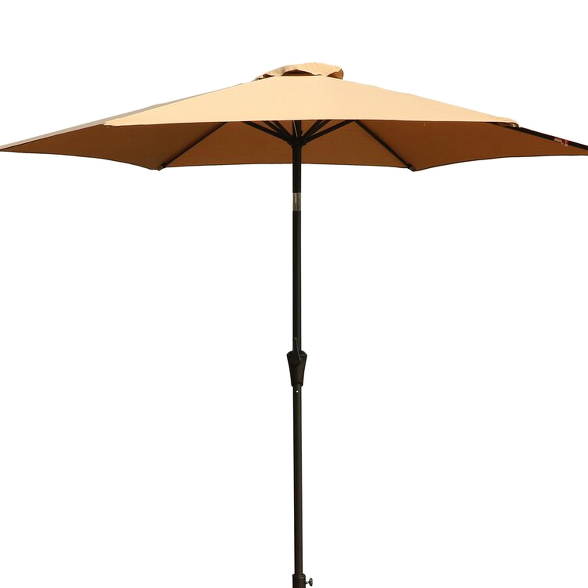 Arlmont & Co. 8.8ft Patio Umbrella - ,Aluminum With 42lb Base, - Shade ...