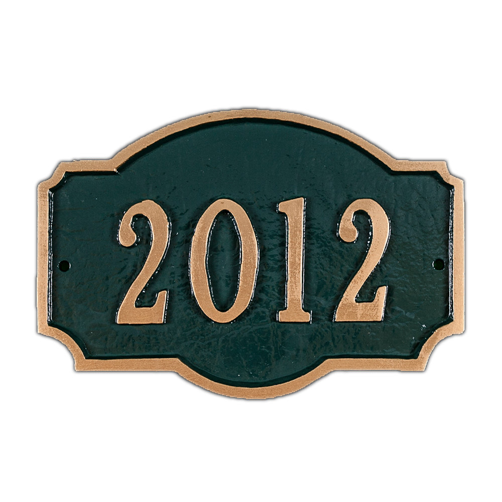 Montague Metal Products Inc. Petite 1-Line Lawn Address Sign & Reviews ...